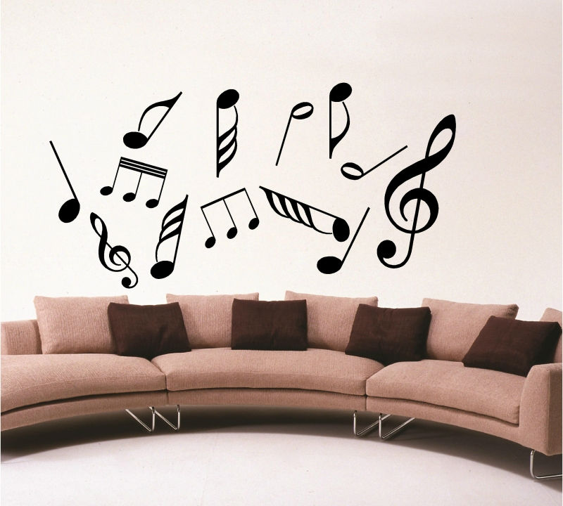 Sticker note muzicale